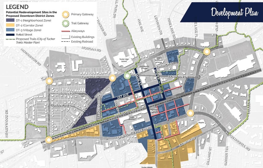 Final Draft of Downtown Tucker Master Plan Presented to City Council ...